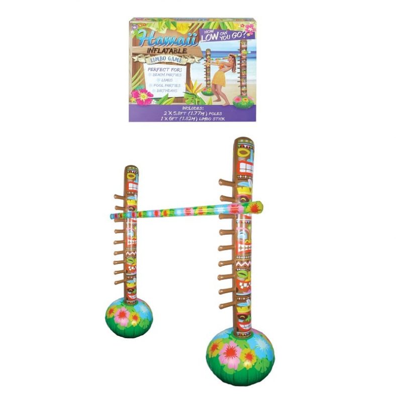 Inflatable Limbo Game - 2 Racked Poles and Limbo Stick | Wholesale Toys