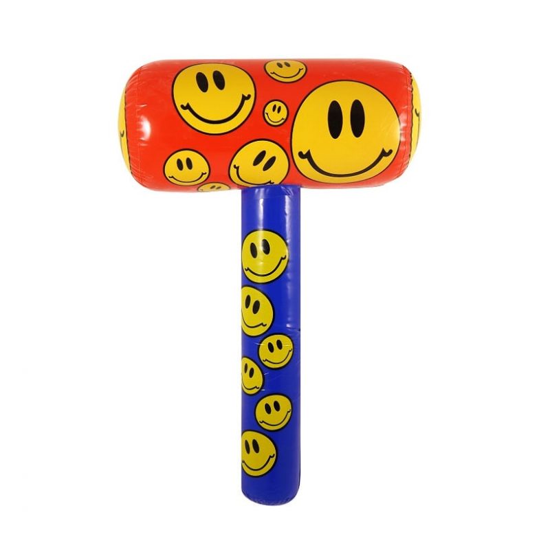 Inflatable Smile Mallet - 44cm | Wholesale Inflatable Kid's Toy
