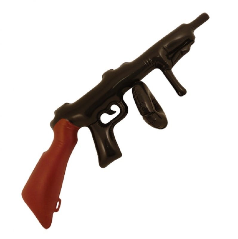 Inflatable Machine Gun - 48cm | Wholesale Inflatable Toy Weapon