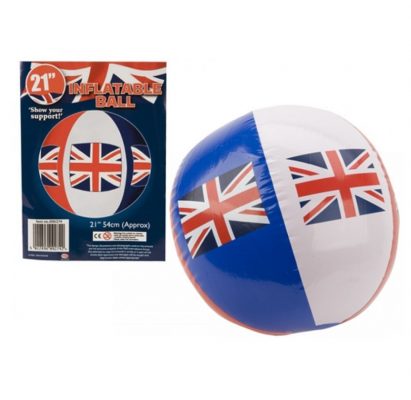 Inflatable Union Jack Beach Ball - 45cm | Wholesale Inflatable Toys
