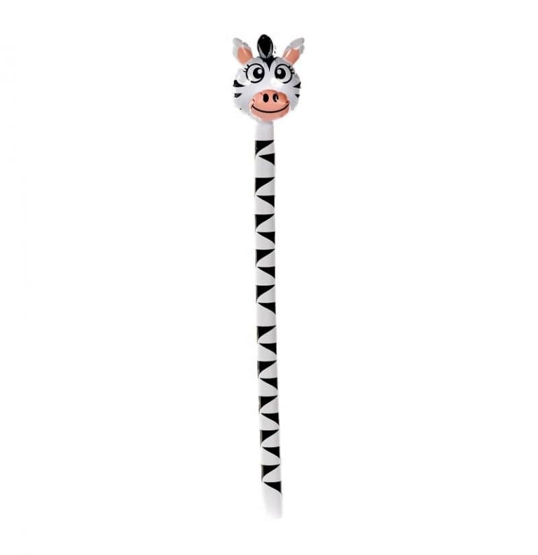 Inflatable Zebra Stick - 145cm | Wholesale Inflatable Animals