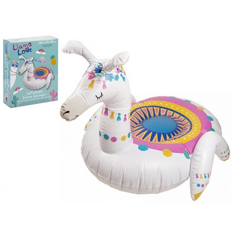 Llama Pool Lounger Giant Inflatable - 160 x 130 x 90cm | Wholesale Floats
