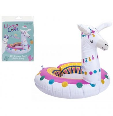 Llama Split Ring Swim Ring | Wholesale Pool Inflatables
