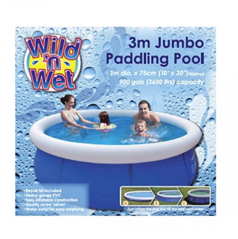 Jumbo Paddling Pool Inflatable - 2.6 Metre | Wholesale Inflatable Pools