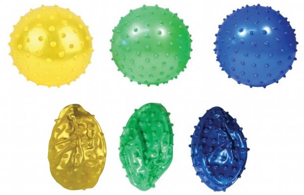 Spiky Inflatable Bobble Balls (Sent Deflated) - 10cm - Priced Per Dozen ...