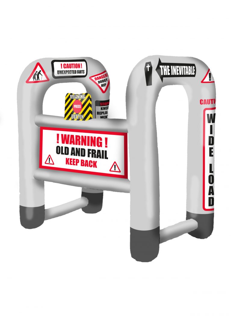 Inflatable Walking Frame Design 58(l)45(w)88( - Inflatable Toy World