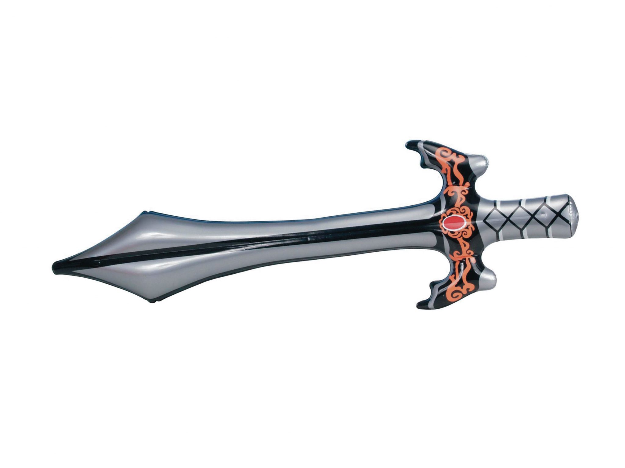 Inflatable Silver Knights Sword - 86cm - Inflatable Toy World