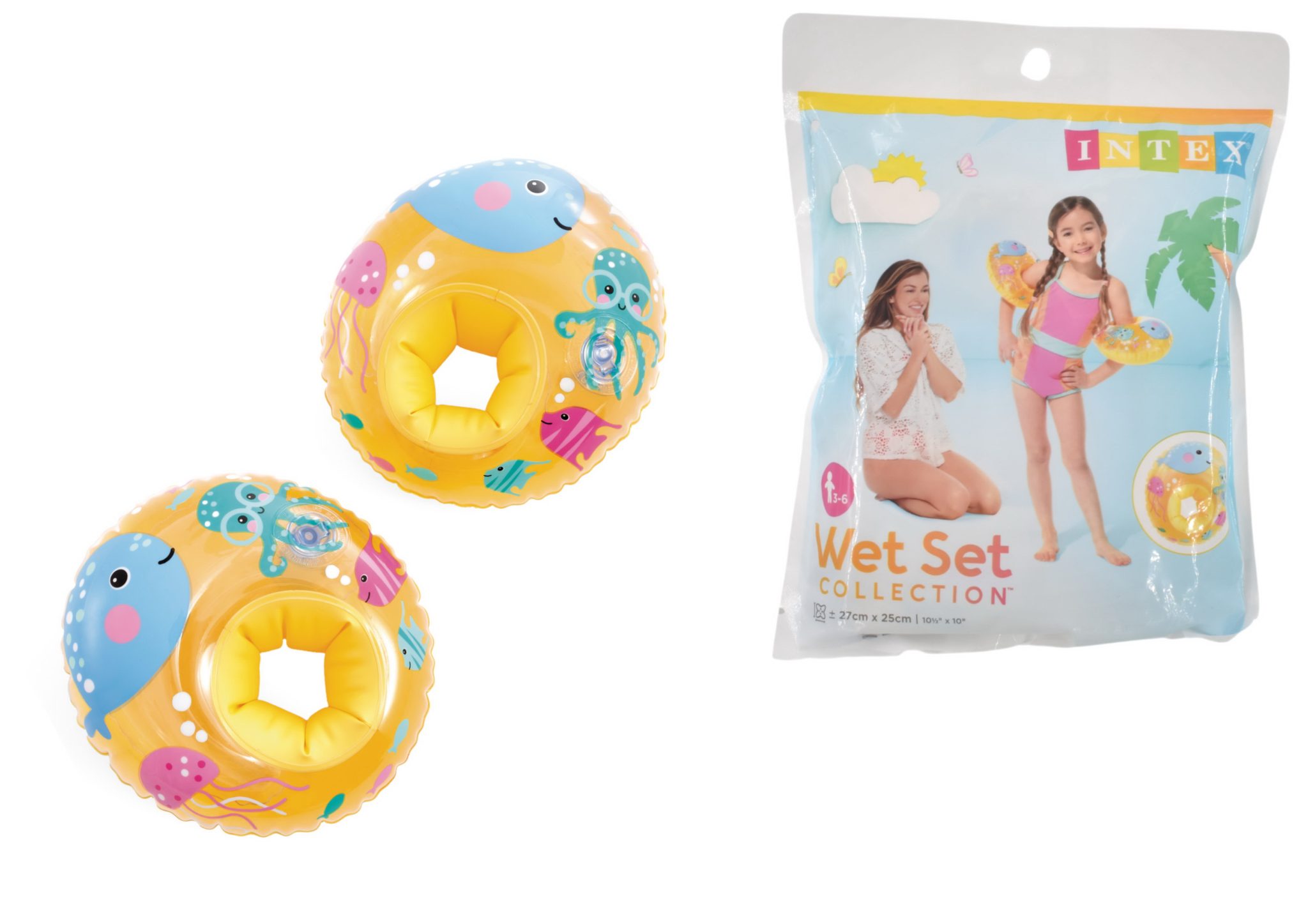 Sea Animal Pals Arm Rings - Age 3-6 Years - Inflatable Toy World